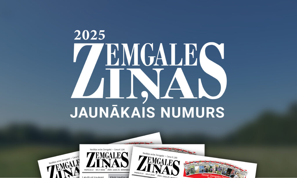 Jaunākais laikraksta “Zemgales Ziņas” numurs: 28.08.2025 - ZZ.lv